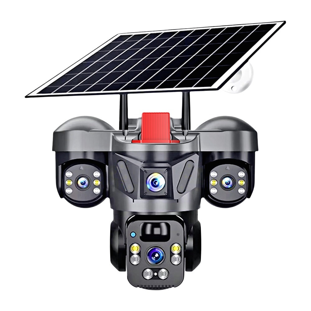 Triple Lens Camera 4G Solar Security PTZ Camera – DMC Wholesale