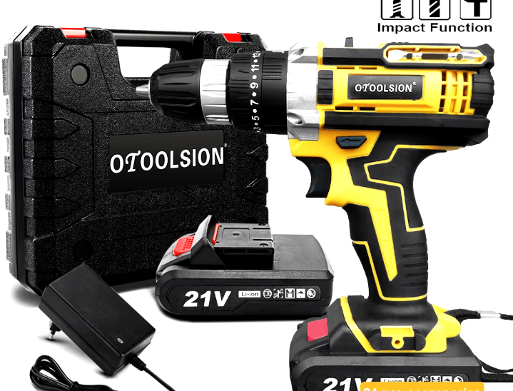 Torque Impact Cordless Screwdriver Drill (21V) – DMC Wholesale